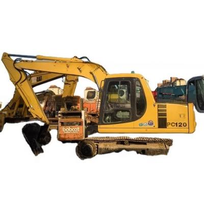 Cina 12 tonnellate Giappone Komatsu PC 120 Crawler Excavator con cilindrata di 3.62L e colore originale in vendita