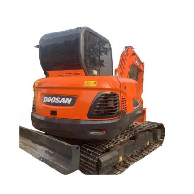 Cina Doosan DX60 Mini 6 tonnellate scavatore importato dalla Corea con pompa idraulica originale in vendita
