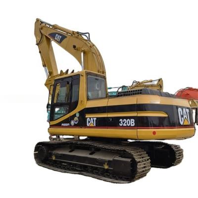 China Origem cilindro hidráulico Japão Cat 320 B máquina de escavadeira para construção à venda