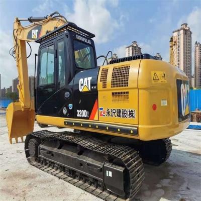 Cina Colore originale CAT 320 D Escavatore a trascinatore 21 tonnellate Peso operativo Buone condizioni Fiera in vendita