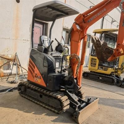 Cina 2 tonnellate usata Hitachi ZX 17 U Crawler Excavator Buono funzionamento e corretto per la costruzione in vendita