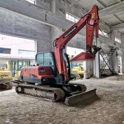 Cina Esperienza 6 tonnellate Doosan DX60 Crawler Excavator Machine 2021 con 3L Displacement in vendita
