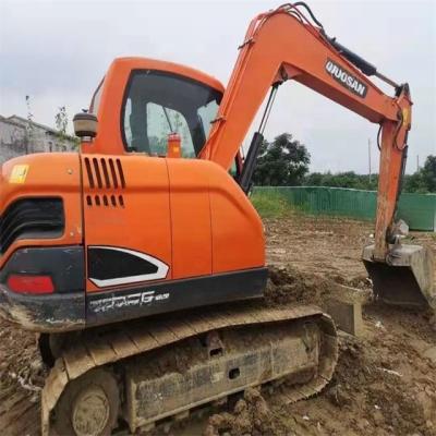 Cina 7TON Peso operativo Doosan DX75 Crawler Escavatore pronto per il lavoro e valvola di origine in vendita