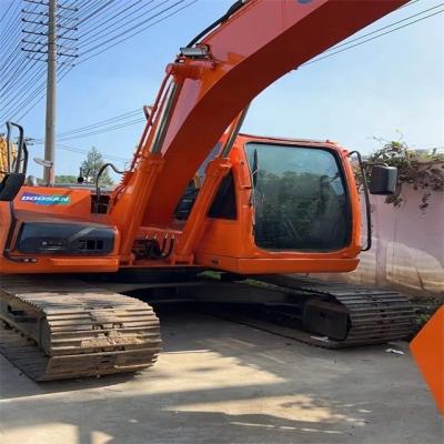 Cina 14 tonnellate Doosan DX 140LC, escavatore a trascinatore con orario di lavoro ridotto, importato dalla Corea in vendita