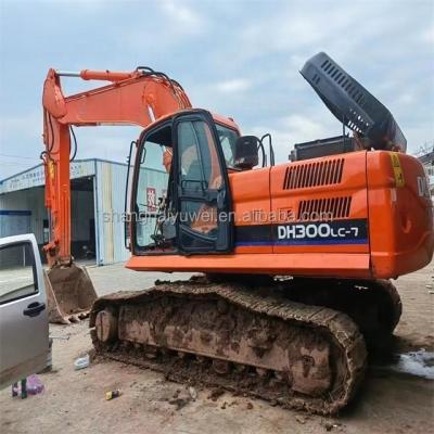 Cina Escavatore a trascinatore Doosan DX 300 LC da 30 tonnellate con orario di lavoro ridotto importato dalla Corea in vendita