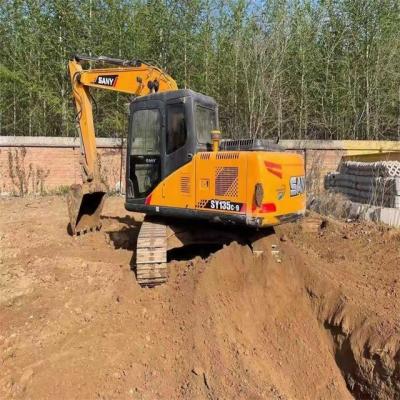 Cina 2020 Quasi Sany SY 135 C Digger Chinese Used Crawler Excavator Machine rinnovato in vendita