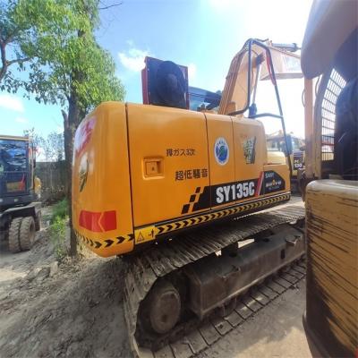 Cina 2020 Quasi Sany SY 135 C Digger Chinese Used Crawler Excavator Machine rinnovato in vendita