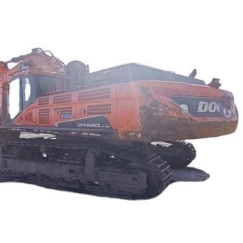 Китай Подержанный экскаватор Doosan DX 520 LC с оригинальным гидравлическим насосом из Южной Кореи продается