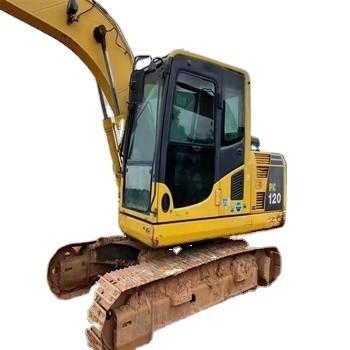 Cina Escavatori industriali da 12 tonnellate Komatsu PC120-8 di seconda mano con basso peso della macchina in vendita