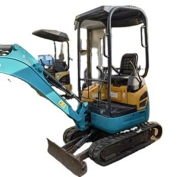 Cina Minore orario di lavoro Piccolo escavatore da 2 tonnellate Kubota U-15-3S con valvola idraulica originale in vendita
