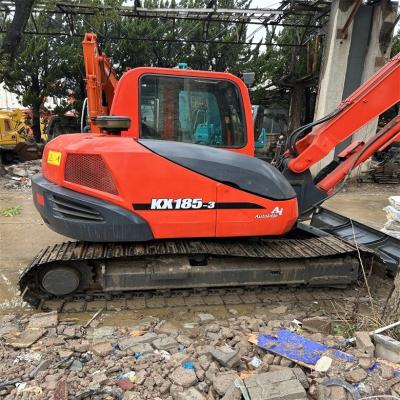 Cina Escavatore Kubota 185-3 in buone condizioni con cilindro idraulico originale in vendita