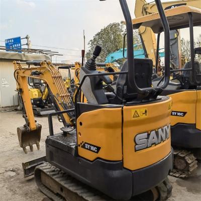 中国 2021年 中古 SANY SY 16C クローラー 掘削機 オリジナルの水力弁 状態良好 販売のため