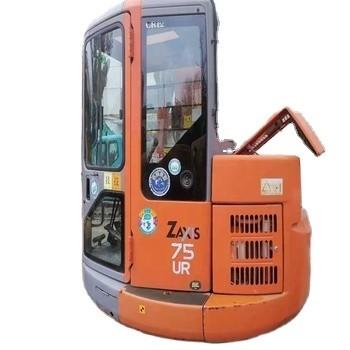 Cina Giappone ha importato un escavatore usato da 7,6 tonnellate Hitachi ZX75UR con valvola idraulica originale in vendita