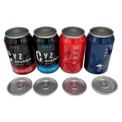 Cina L'energia beve 330ml lucido può latte di alluminio riciclabili BPA libere in vendita