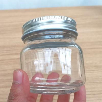 Cina barattoli di vetro d'imballaggio 90g di 380ml Honey Transparent Sealed Food Glass in vendita