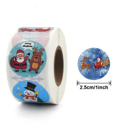 China Van de Lijmkerstmis van ISO9001 Eco Vriendschappelijke Hete van de de Giftmarkering de Douanedocument Stickers 8*6*8cm Te koop