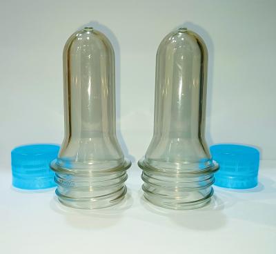 China preforms for pet bottles PCO 1880 1881 28mm 38mm 46mm Plastic Bottle Pet Embryo Preform With Plastic Lid Cover for sale