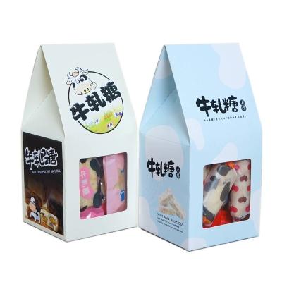 Cina confezione di biscotti kraft, confezione di caramelle kraft, scatola di carta biodegradabile in vendita