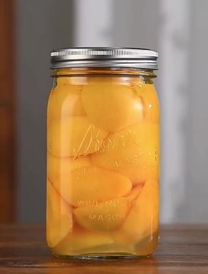 Cina Balla Mason Jar Americano Mason Jar Glass trasparente Avena sigillato Jar Latte Shake bocca larga Succo di vetro Beverage Cup in vendita