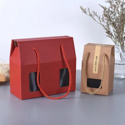 China Modern Cowhide Corrugated Packaging Box Honey Fruit Box Customized Logo for sale
