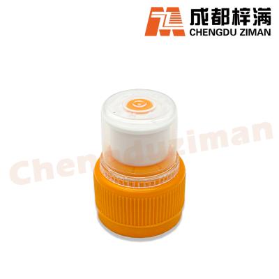 China 28 30 38mm Push-Pull Cap 2-start Sports Cap Plastic Cap for sale