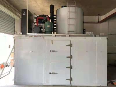 中国 20tons/Day R404a R22 Refrigerant Industrial Flake Ice Machine For Fishery 販売のため
