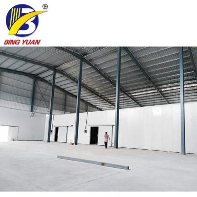 Cina building designing price supermarket cool food meat PU modular chiller Cold Storage Room for potato in vendita
