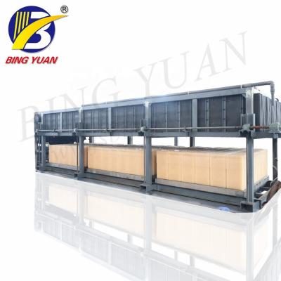 China Máquina de fatura de gelo direta do bloco do sistema do elevado desempenho, fabricante de gelo diário do bloco da capacidade 3T à venda