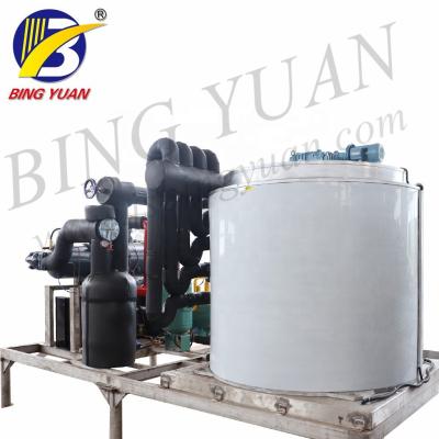 Cina Macchina di fabbricazione di ghiaccio economizzatrice d'energia del fiocco di prezzo franco fabbrica 30T/Day in vendita