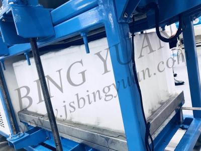 Cina Alta qualità di refrigerazione di Yixing ICS, macchina del ghiaccio diretta 1 ton/24 h del blocchetto di sistema di prezzo basso in vendita
