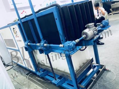 Cina Alta qualità di refrigerazione di Yixing ICS, macchina del ghiaccio diretta 1 ton/24 h del blocchetto di sistema di prezzo basso in vendita
