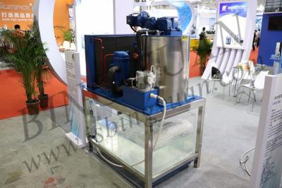 Chine Refroidissement à l'air 220V 1 Ton Flake Ice Maker Machine, machine à glace automatique à vendre
