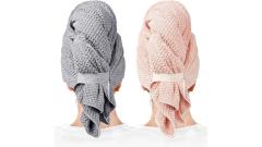 Dry Hair Faster With This Microfiber Hair Towel Wrap