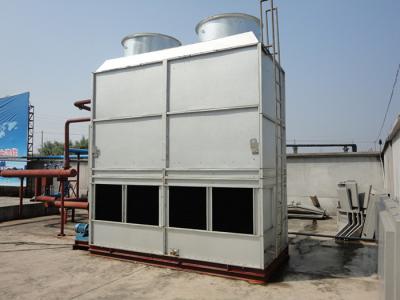 China stainless steel tube 2 axial fan top side evaporative condenser for sale