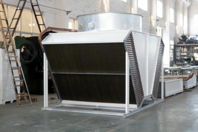 China tube fin adiabatic air cooled condensers dry coolers for airport for sale