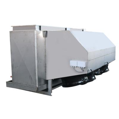 China industrial cold room down blow evaporator coil for slaughtering workshop for sale