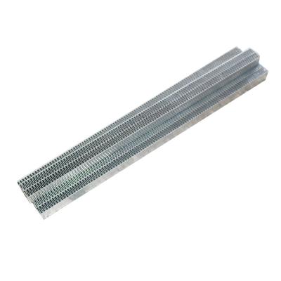 China wave shape electrical PTC ceramic air cooler fin for car heating system for sale