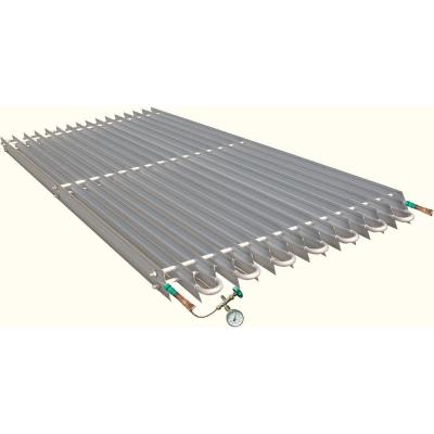 China three wing aluminum calandria tube for blast evaporator cold room for sale