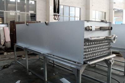 China Floor stand stainless steel coil evaporator air cooler with water tray for sale