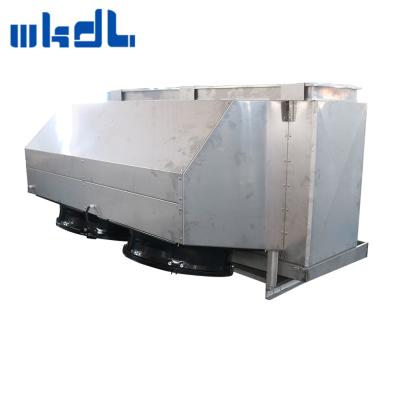 China tailored made down flow stainless steel evaporator unit for chicken cold storage for sale
