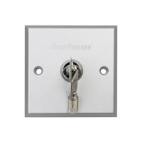 China Single Pole Double Throw Momentary Key Switch 86x86mm Square Size 2 Position Access Control for sale
