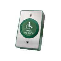 China Stainless Steel Flat Mushroom Press to Exit Push Button 115x70mm for Access Control for sale
