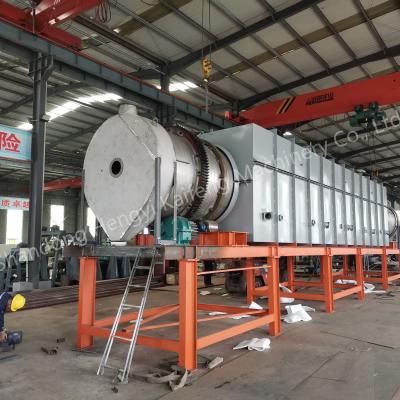 Китай 600C Печь по карбонизации биомассы, оборудованная устройством для очистки дымовых газов продается