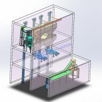 China High Capacity Automatic Granular Packaging Machine 380V For Solid Materials for sale
