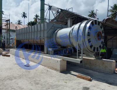 China Semi-Automatic Carbonization Furnace with Real Time Pressure Gauge and 10-12T/D Capacity for Biomass Processing for sale