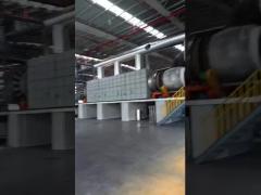 500°C-600°C Φούρνος ανθρακούχωσης, Πλήρως αυτόματο εξοπλισμό ανθρακούχωσης για καρύδια καρύδας, ξύλο και καρύδια φουντουκιού