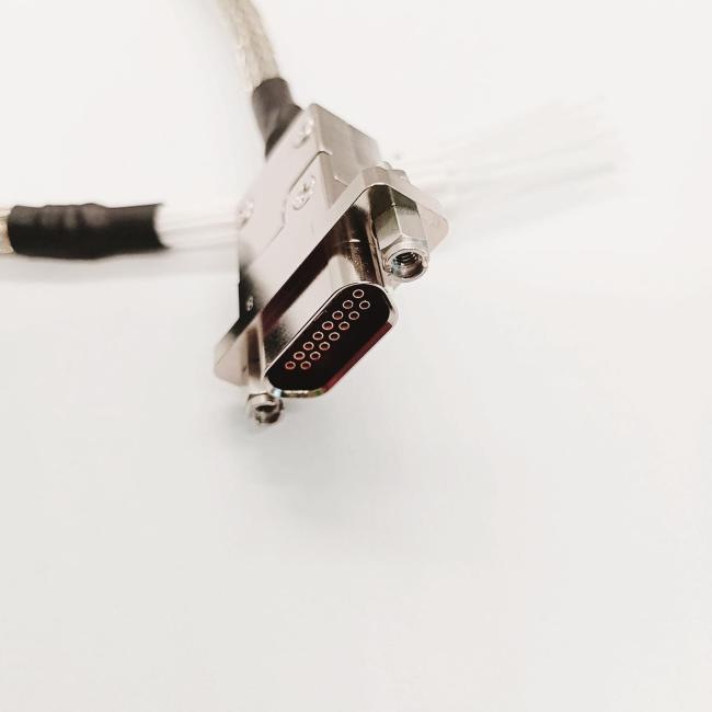 J30J-15ZKP-A connector front view