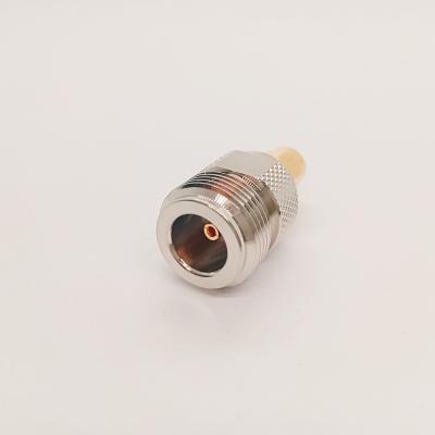 China 50 Ohm RF Connector Adapter N/SMA-KJ with Brass Body and DC-6GHz Frequency Range for sale