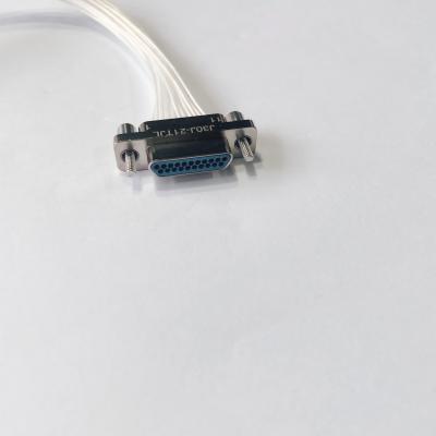 China Male Rectangular Electrical Connectors 3A D Plug Connector Crimp Type J30J-21TJL for sale