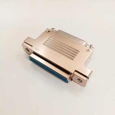 China Micro Rectangular Connector 1.27mm Mini D Connectors J30J-100TJS-A3 With A3 Wire Clamp for sale